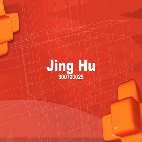 Jing Hu presentations