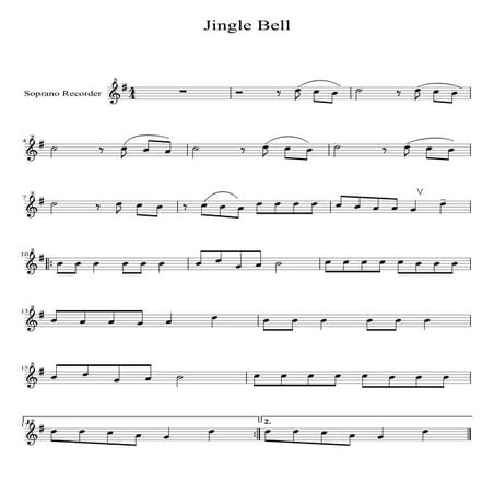 Jingle bell soprano | PDF | Musicals | Genres