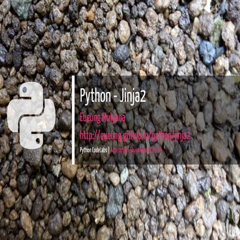 Python Templating Engine Intro To Jinja Pdf Programming Languages