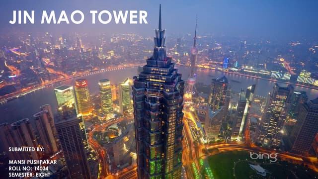 Petronas tower - Malaysia (Theory of Structures) | PPTX