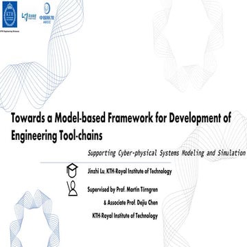 Towards A Model Based Framework For Development Of Engineering1 1 Ppt