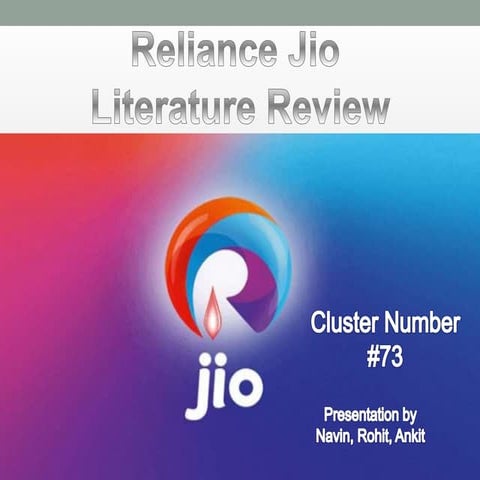 Jio Case Study | PPTX