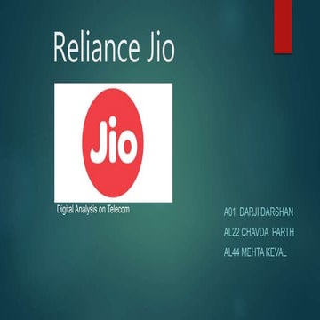 Jio final ppt | PPTX
