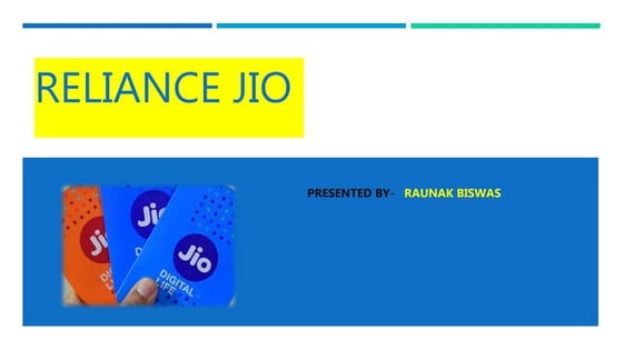 Jio Case Study | PPT