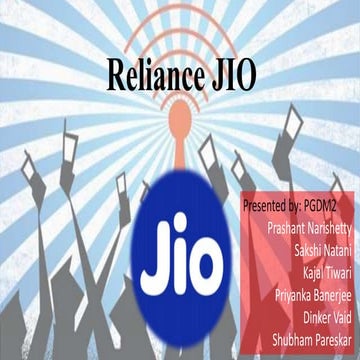 Reliance jio | PPTX