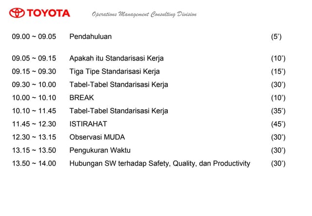Training Stop Call Wait | PPTX
