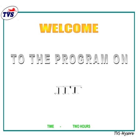 JIT | PPT