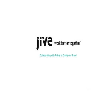 Jive artists collaboration | PPT