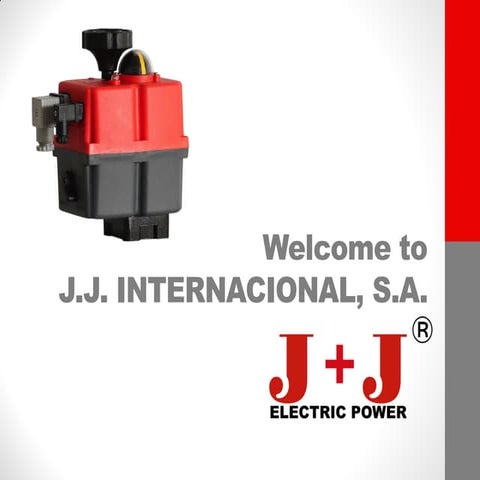 JJB ELECTRIC ACTUATOR-SPAIN INTRODUCTION | PDF