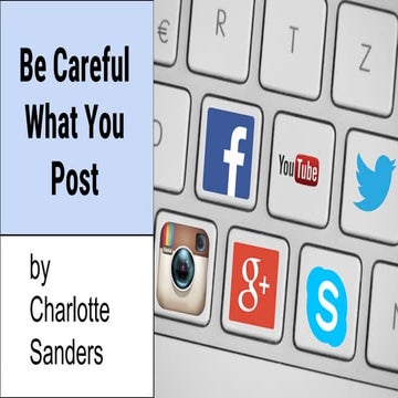 Think before you post | PPTX