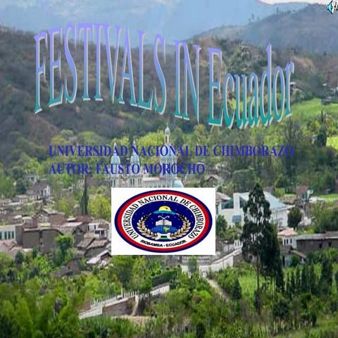 Jj ecuador presentation | PDF | South America Travel | Travel Locations