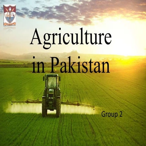 Agriculture In Pakistan Ppt