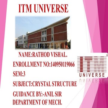 crystal structure | PPT