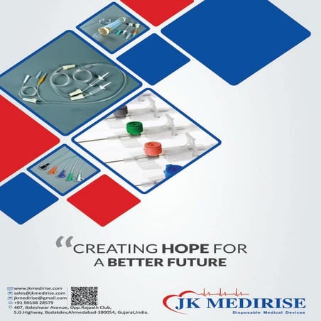Jk Medirise Disposable Medical Devices Product slideshare | PDF