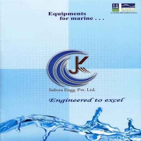 J K Engineering Works, Maharashtra, Diving Systems & Panels | PDF