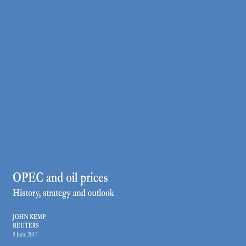 Oil Prices and OPEC | PDF