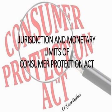 consumer protection act | PPTX
