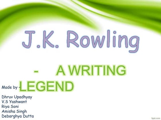 J.K. Rowling | PPT