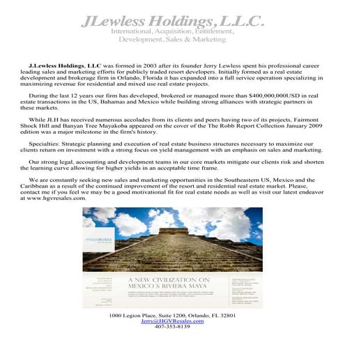 Rodger Bailey's Background and Experience 2016 | DOCX