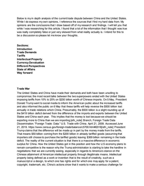 Trade war between us vs china | PPT | Commodities | Economy