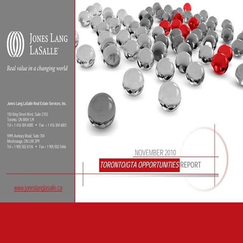 Jll opportunity report_nov2010 | PPT