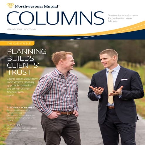 “Planning Builds Clients’ Trust” | Northwestern Mutual Columns ...