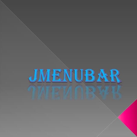 Jmenubar | PPTX
