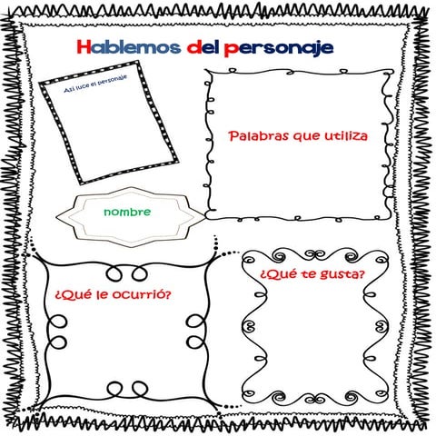 Organizador grafico-hablemos-de-un-personaje | PDF