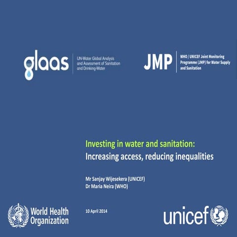 ”Investing in water and sanitation: Investing in water and sanitation ...