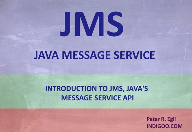 JMS - Java Messaging Service | PDF JMS - Java Messaging Service | PDF