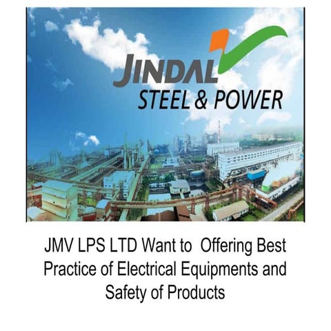 product presentation for steel and power by JMV LPS LTD | PDF | Chemistry | Science