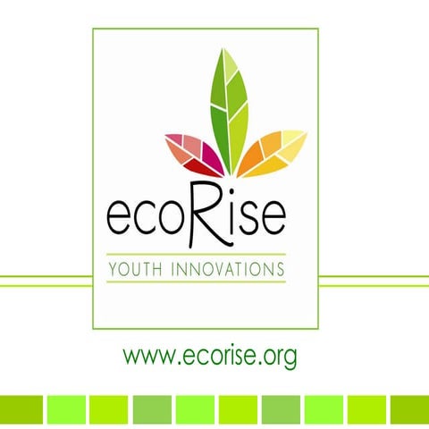 EcoRise Youth Innovations: Information for School Partners | PPT