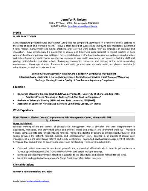 Resume of Doctor (MBBS) | PDF