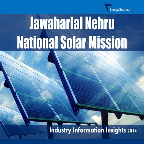 JNNSM Solar Power in India | PDF