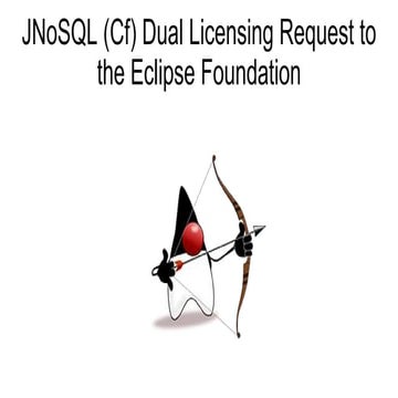 The JNoSQL Eclipse Foundation. | PPT