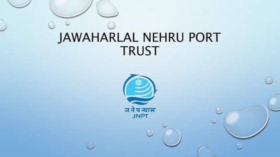 JNPT | PPT