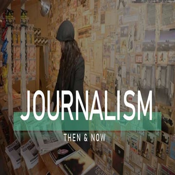 Journalism _temp | PPT