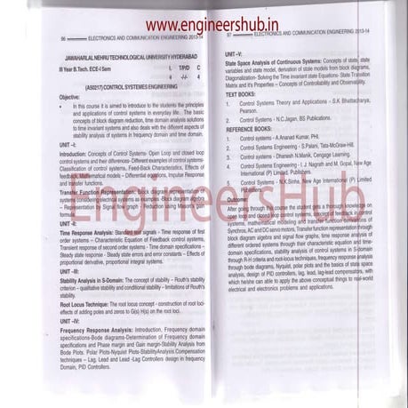 Jntuh b.tech r13 3 1 ece | PDF | Educational Assessment | Education