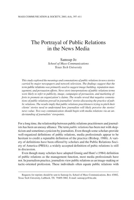 Media relations 101 | PPT