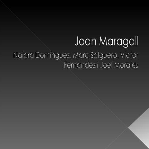 Joan Maragall | PPT