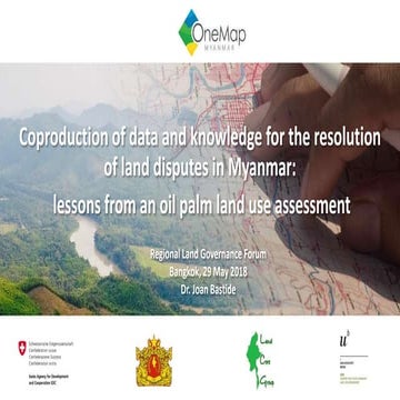 OneMap Myanmar Open Data Training | PDF