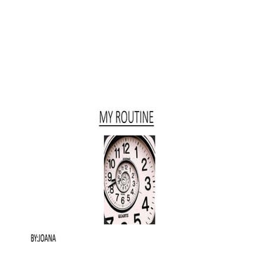 My routine | PPTX