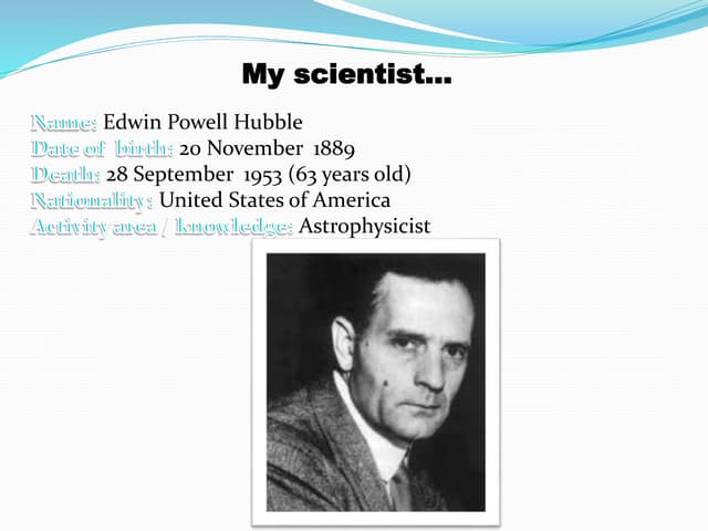 Edwin Hubble Parents