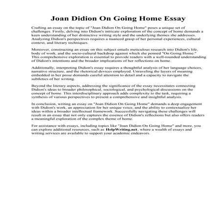 Joan Didion On Going Home Essay.pdf