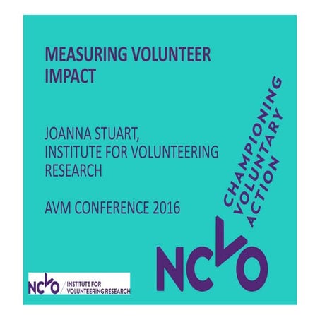 Measuring Volunteer Impact | PDF