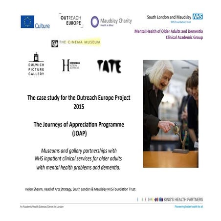 Joap the case study for outreach europe project 2015 | PPT