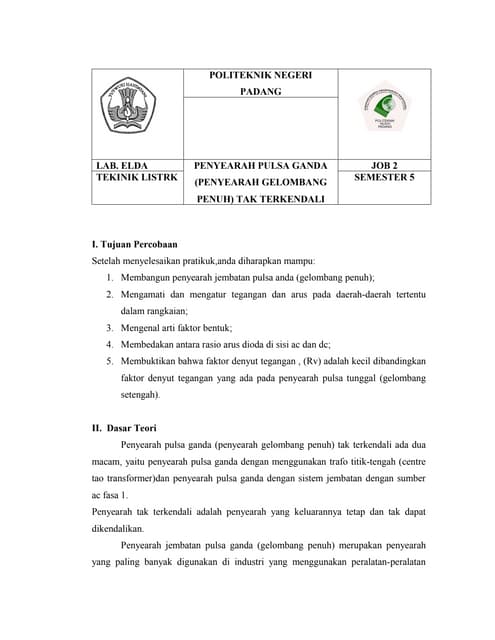 Litar bekalan kuasa | PDF