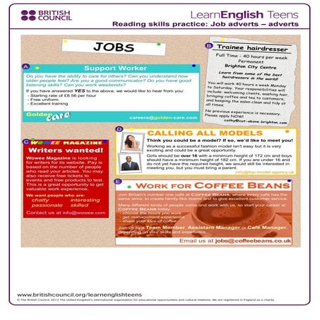 Job adverts -_adverts_2 | PDF