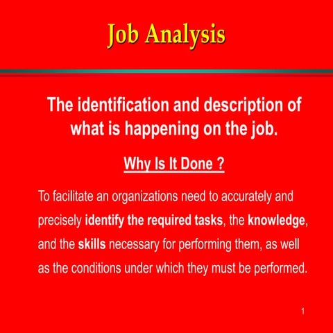 Job Analysis on human resource management.ppt