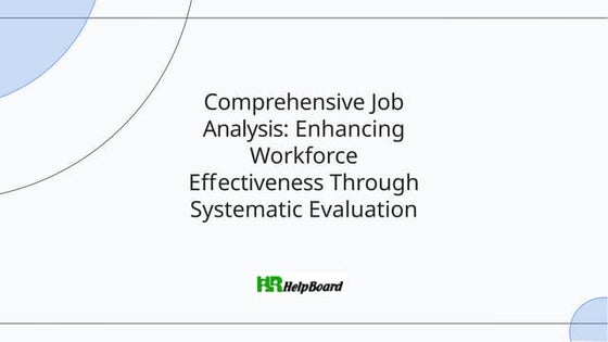 Job Analysis Meaning. How to Conduct a Job Analysis | PPT